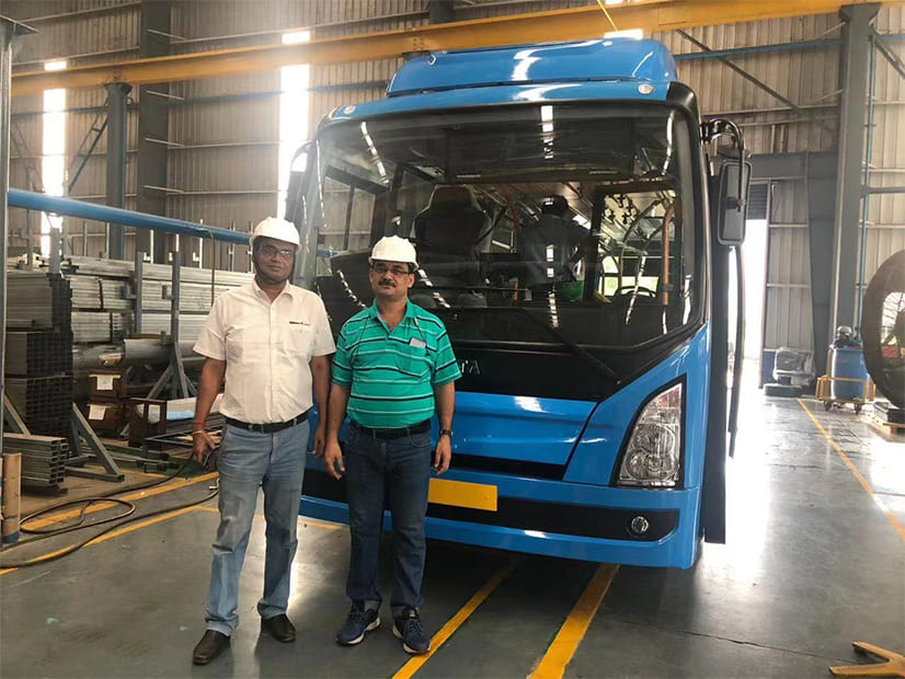 Air Conditioner for Electric Bus Easily Pass the TATA Motor Test