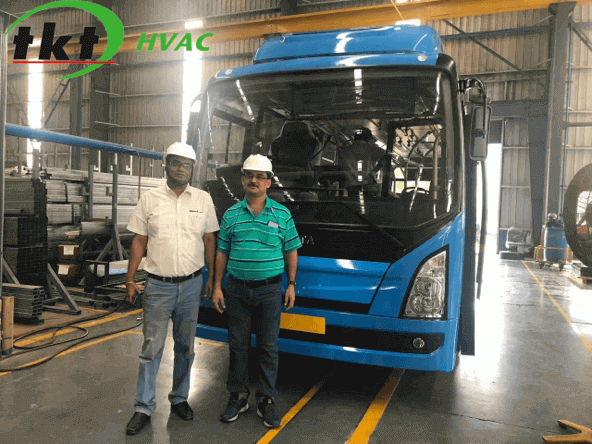 TKT (India) attend TATA Motors 9x9 EV bus test at ERC Climate Shop ...