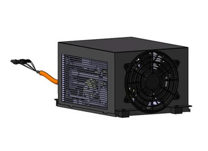 Battery Pack Cooling System for Heavy Equipment (Chassis)