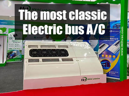 The most classic electric bus AC-260E, Prawaas live exhibit