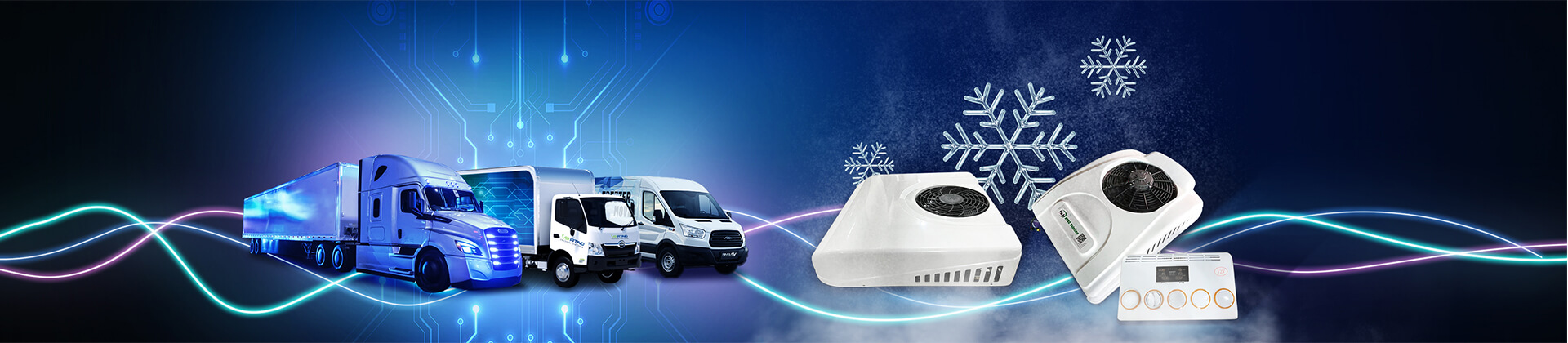 Truck Air Conditioner, Van AC, Parking AC, Tractor AC, etc. - TKT HVAC