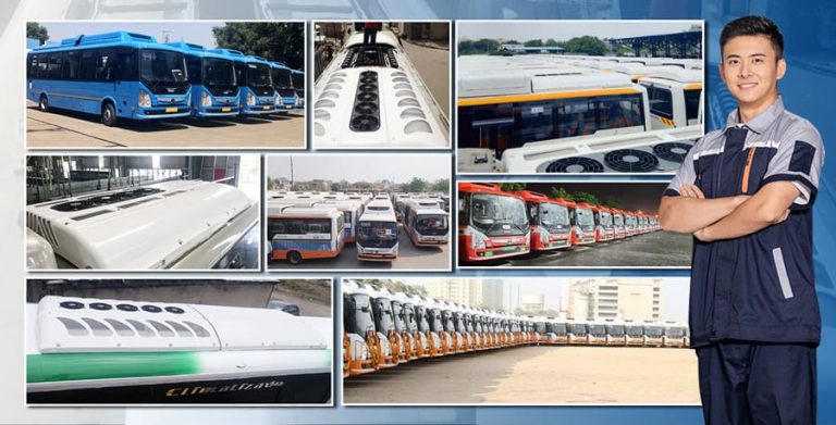 Electric Bus Air Conditioning - TKT Bus HVAC