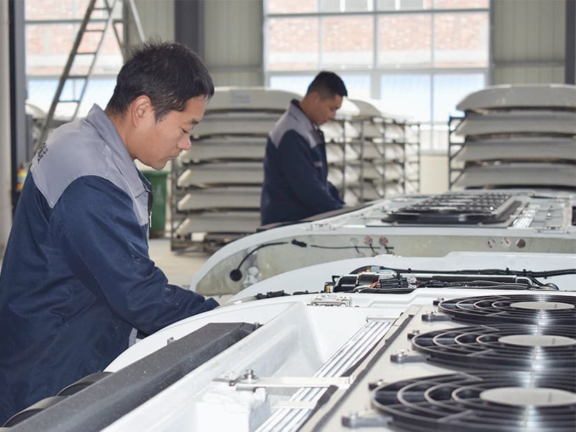 Bus Air Conditioning Troubleshooting Thanks to Quality Inspection