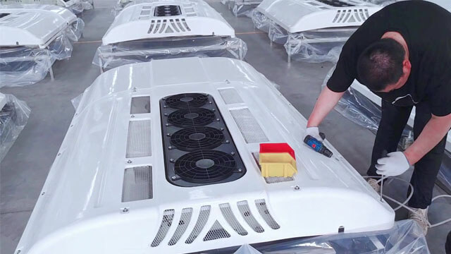 Video Tour of The Rooftop Bus Air Conditioner Factory - TKT HVAC